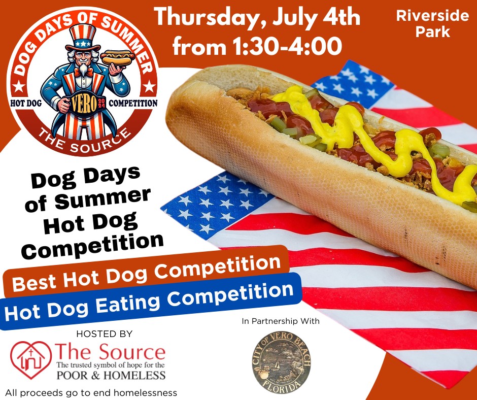 Dog Days of Summer 4th of July Hot Dog Eating Contest in Vero Beach ...