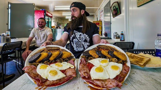 The Copper Kettle Cafe's English Breakfast Challenge in Ellistown ...