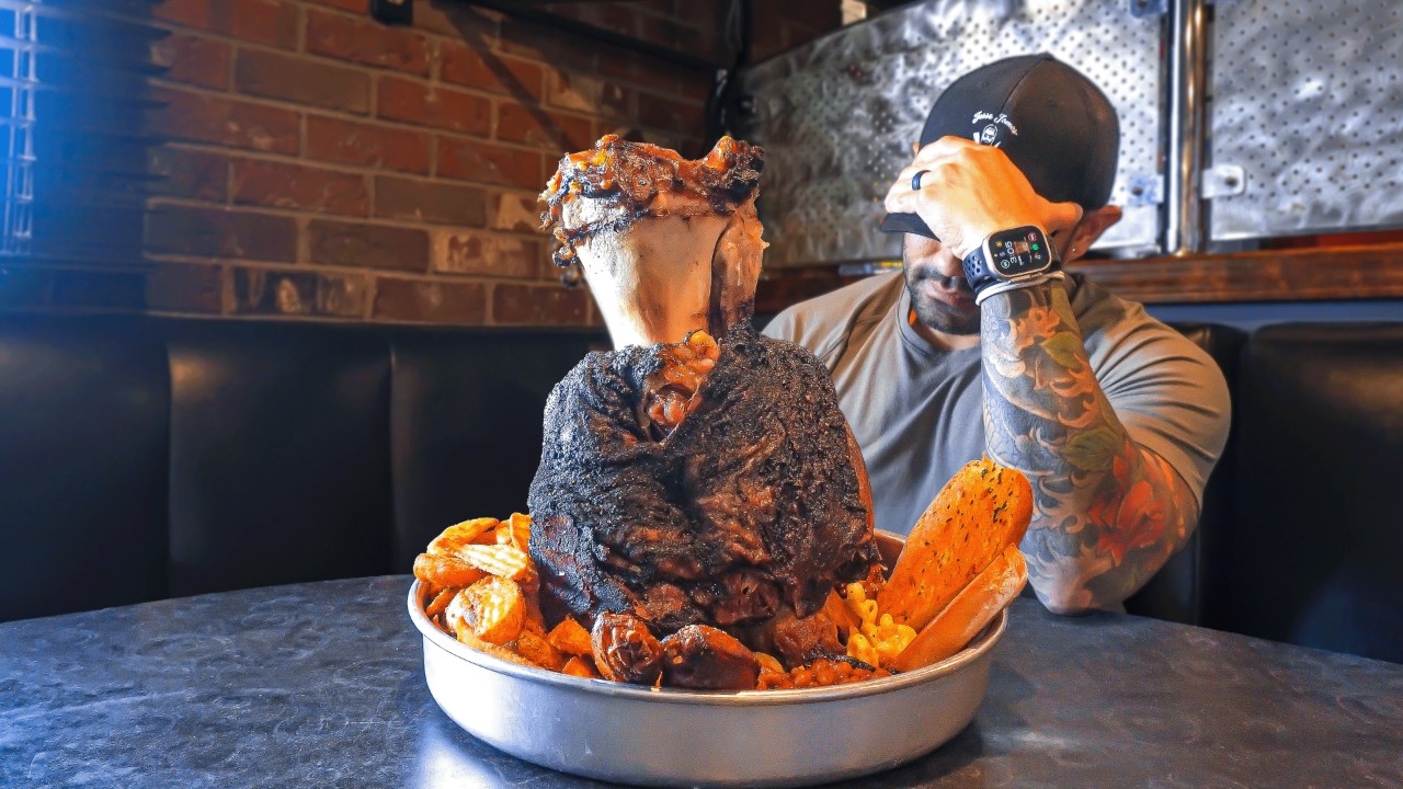 The Bearded Ginger’s “Thor’s Hammer” Eating Challenge in Spokane ...